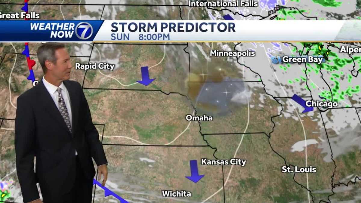 Sunday evening October 16 Omaha weather forecast