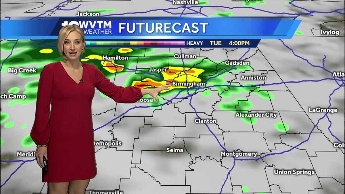 Stephanie Walker's Tuesday forecast