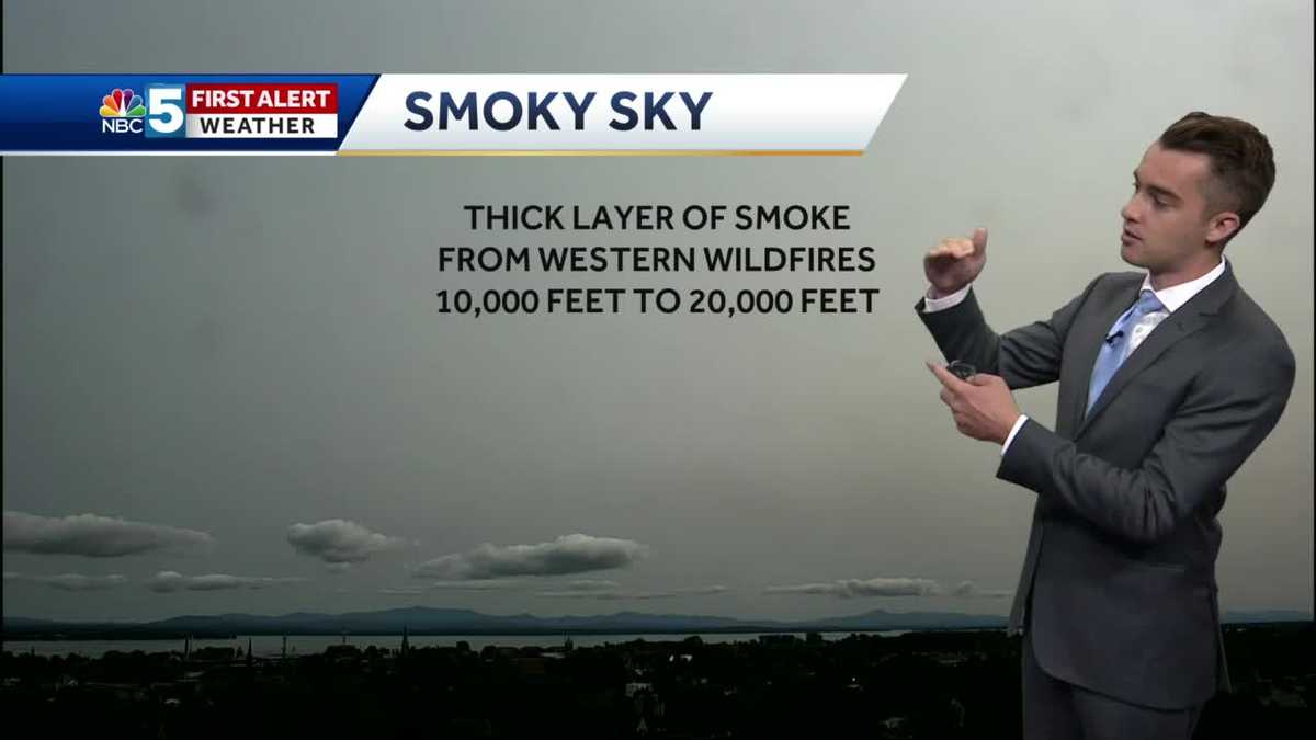 Meteorologist Tyler Jankoski explains why the sky is so smoky