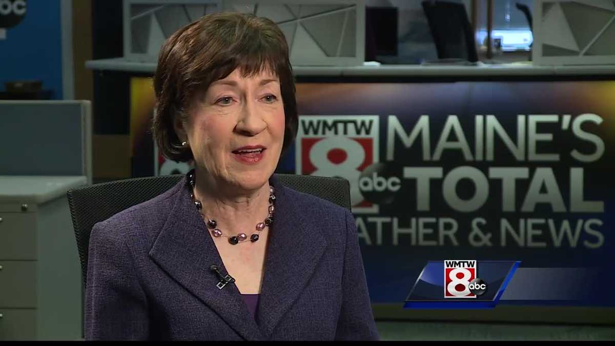 Sen. Collins shares views on Trump's presidential style