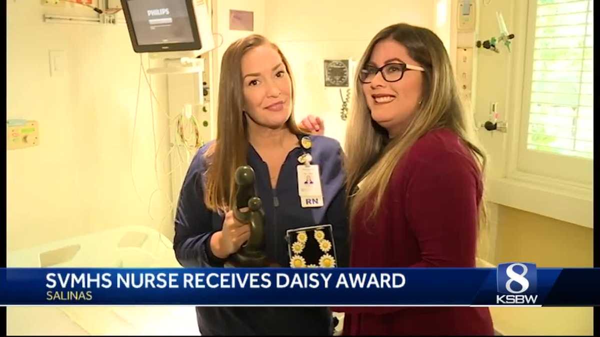 SVMH nurse surprised with award by former patient