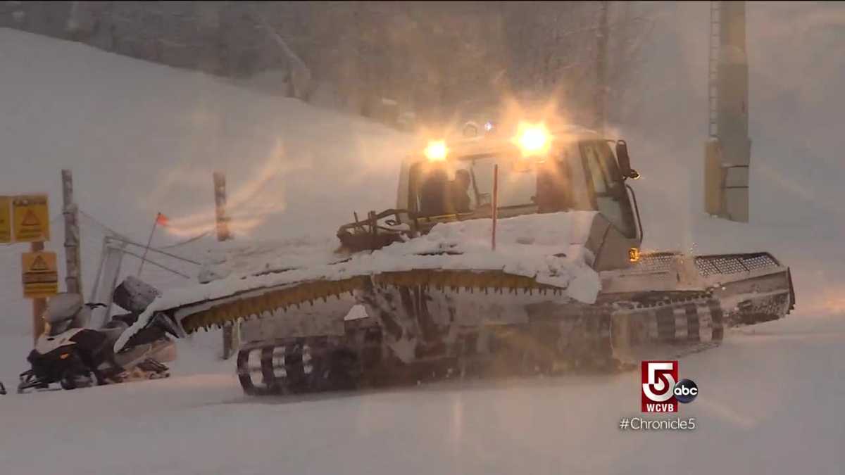 Taking a trip on a snowcat