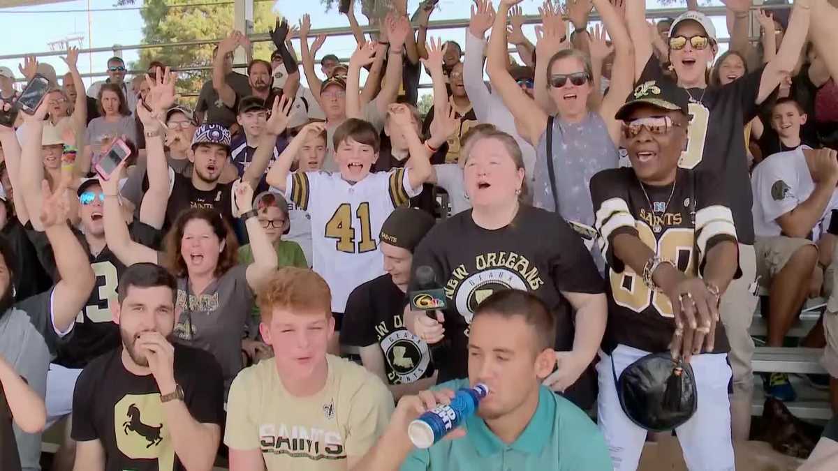Saints fans ready for first preseason game