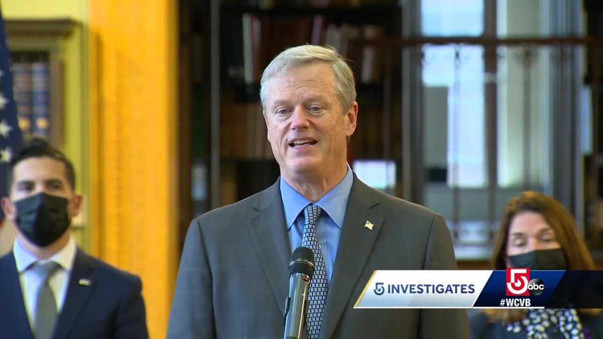 Massachusetts governor Charlie Baker questioned about Mass & Cass situation