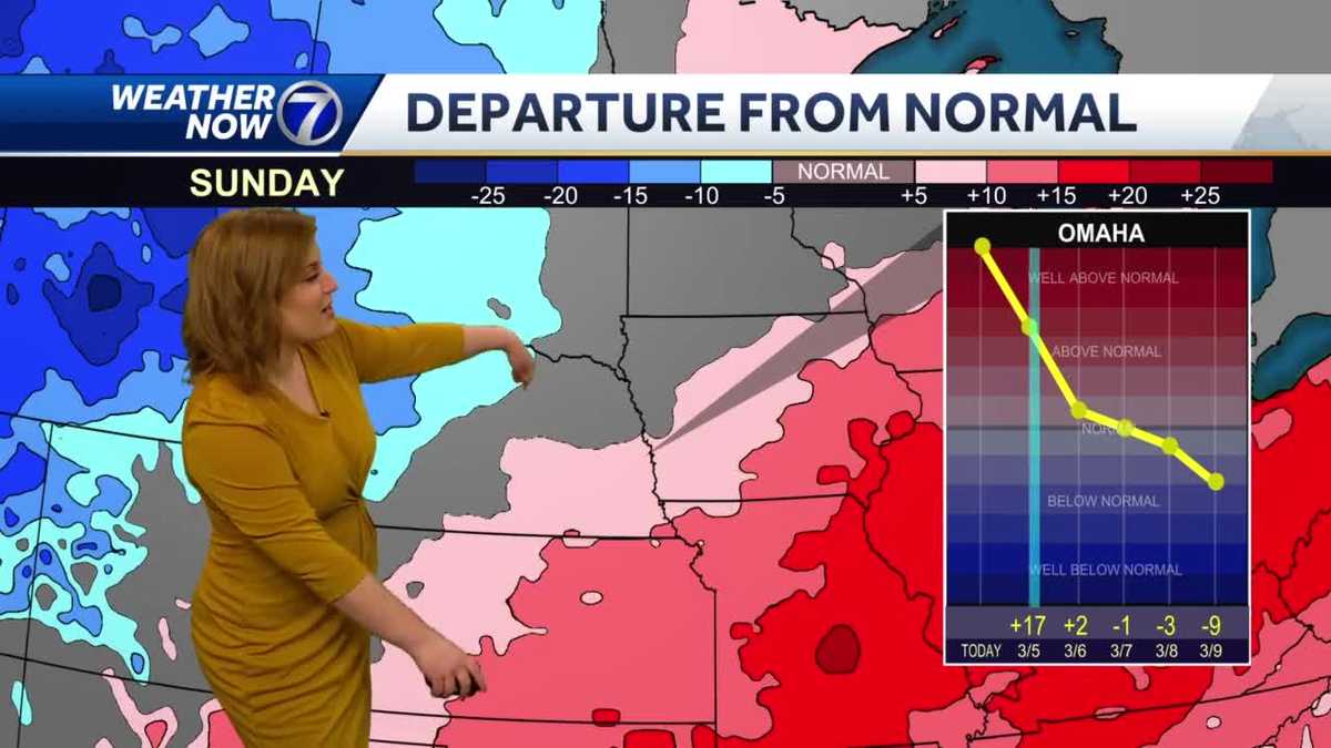 Increasing sunshine Saturday