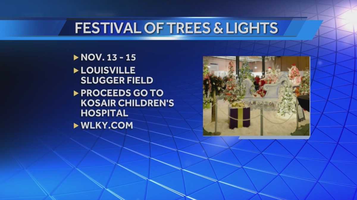 Join the annual Festival of Trees & Lights to decorate holiday items