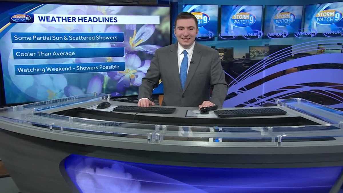 NH forecast video: More scattered showers