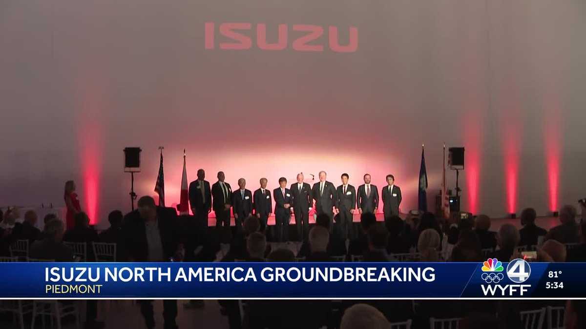 Greenville: Isuzu breaks ground on new $280M facility