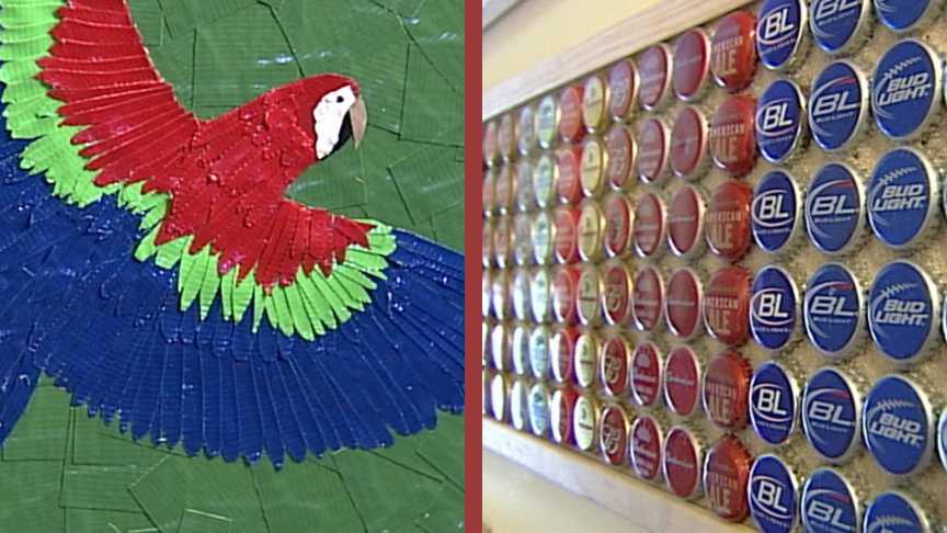 Monday January 14th: Duct Tape and Bottle Caps