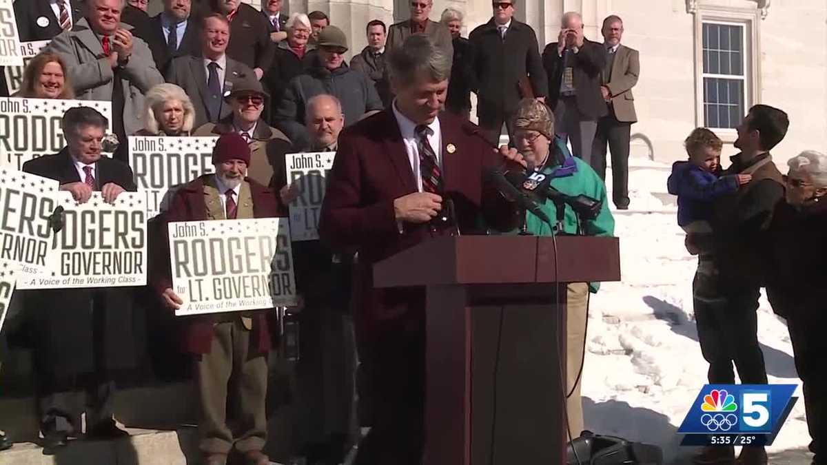 Lt. Gov. John Rodgers announces run for second term