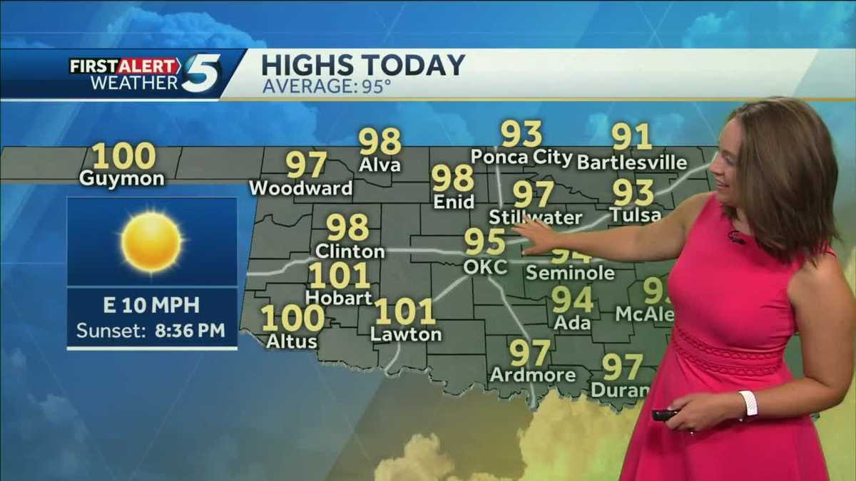 Forecast: Sunny and hot Tuesday