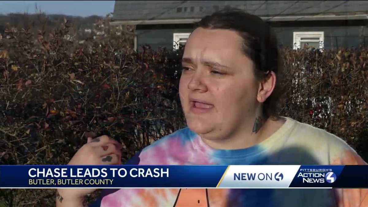 Police chase leads to crash in Butler County