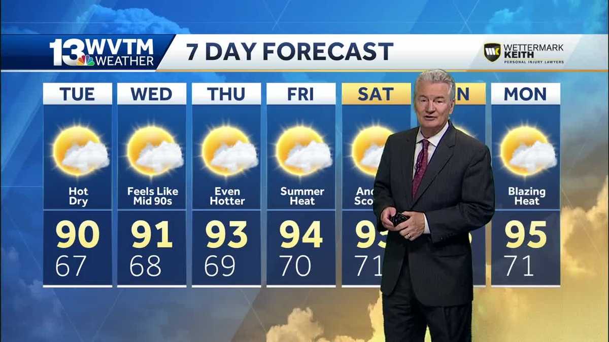 Heat wave building over the South