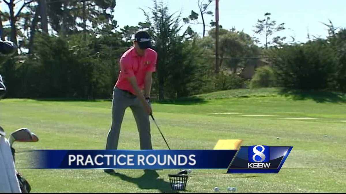 Pebble Beach Pro Am practice rounds begin under brilliant skies