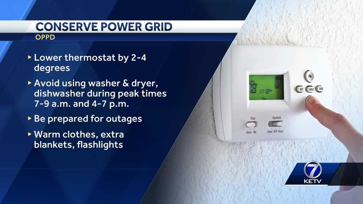 OPPD asks customers to conserve energy