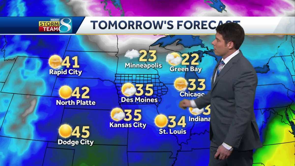 Expect sunny skies as temperatures warm Tuesday