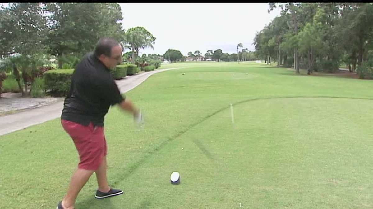 1-armed golfer doesn't miss often