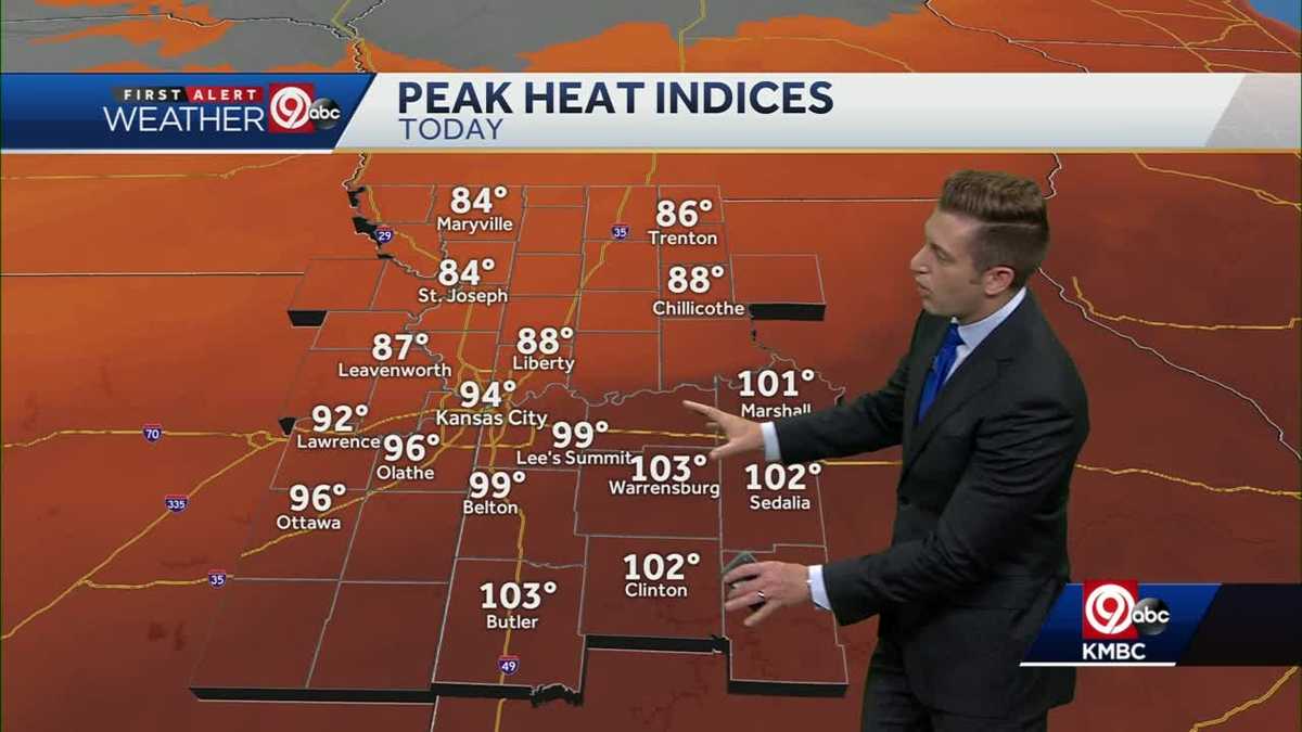 Severe thunderstorms possible early Wednesday, heat here to stay