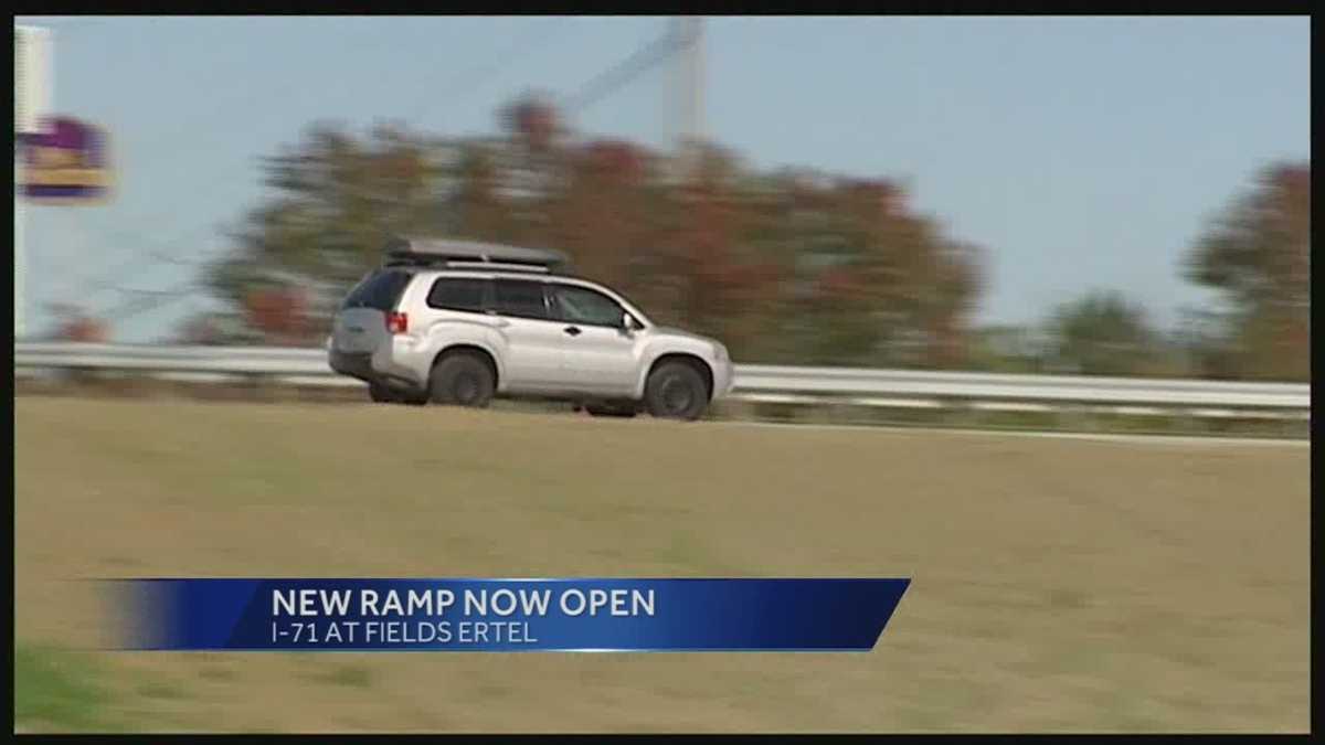 State hopes new ramp eases congestion along Mason-Montgomery, Fields Ertel