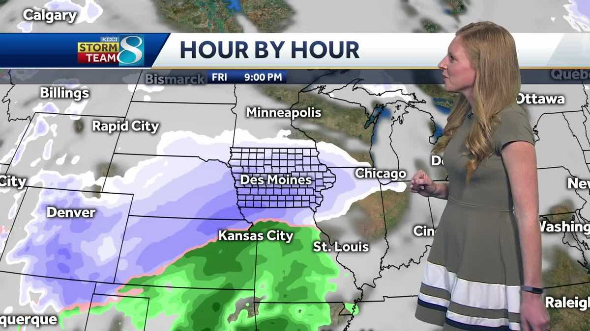 Late-week snow system starting to take shape