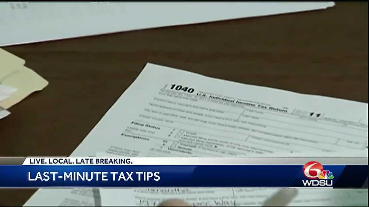 Last-minute tax tips you need to know