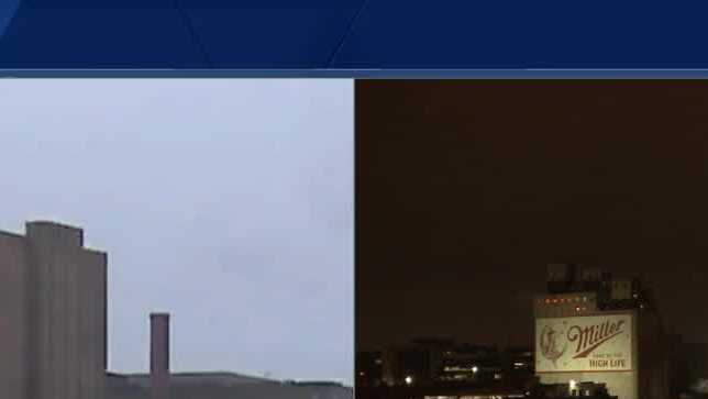 Here's why Milwaukee's iconic Miller sign is under wraps