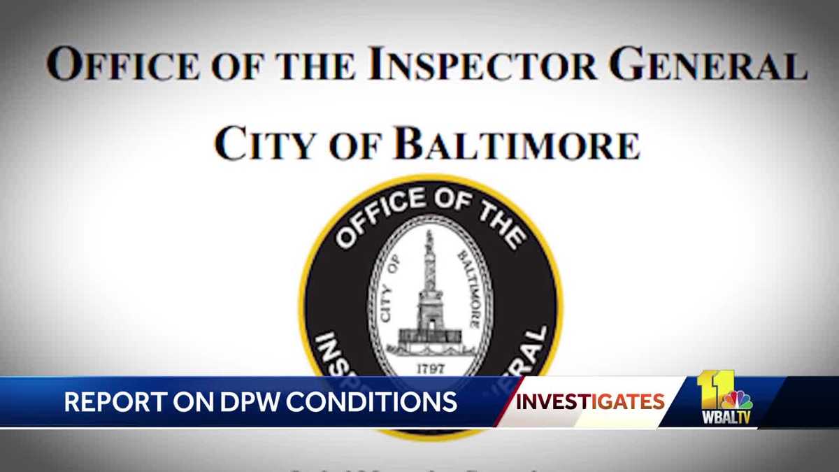 Inspector general report finds culture issues within city's DPW