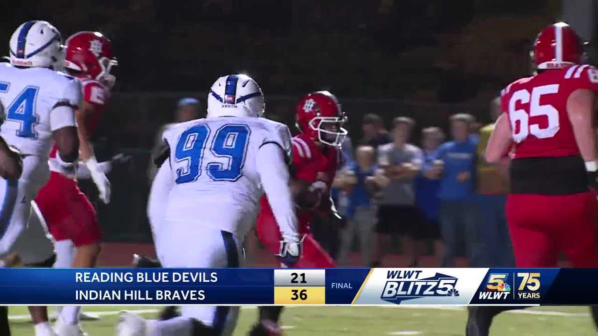 Indian Hill Braves 36, Reading Blue Devils 21