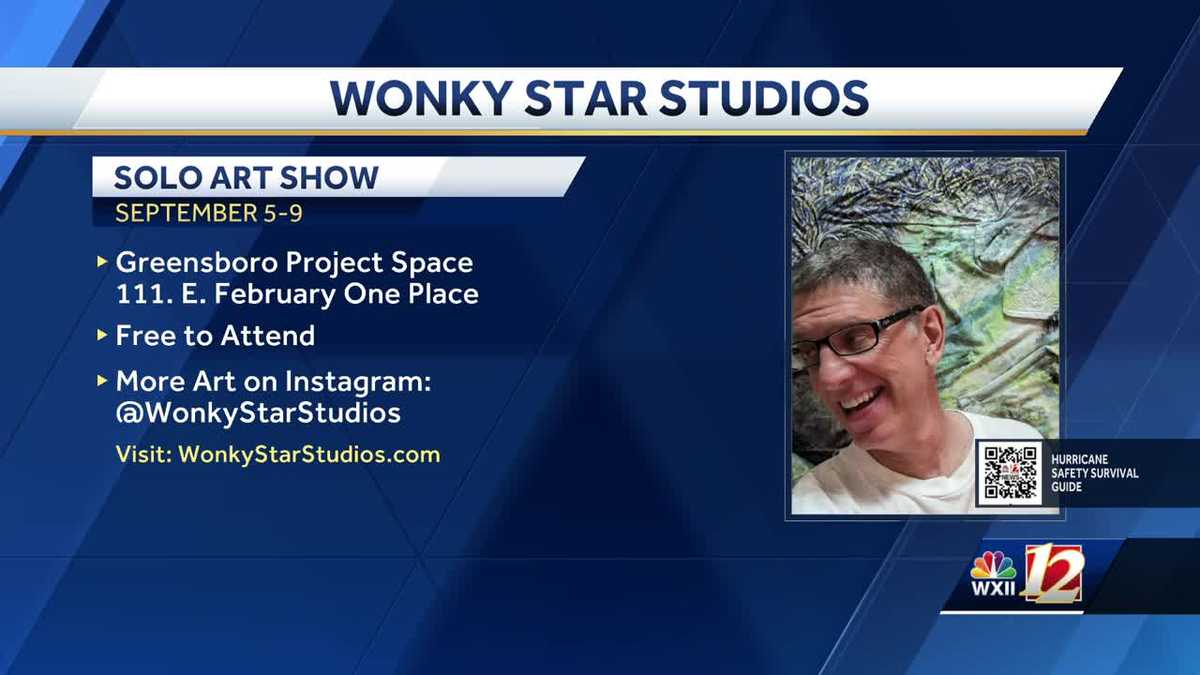 Wonky Star Studios exhibition at Greensboro Project Space