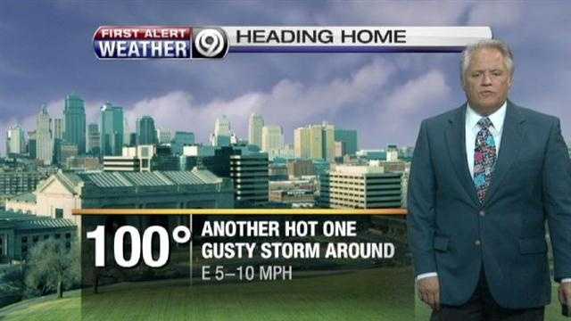 Hot, stuffy weather continues