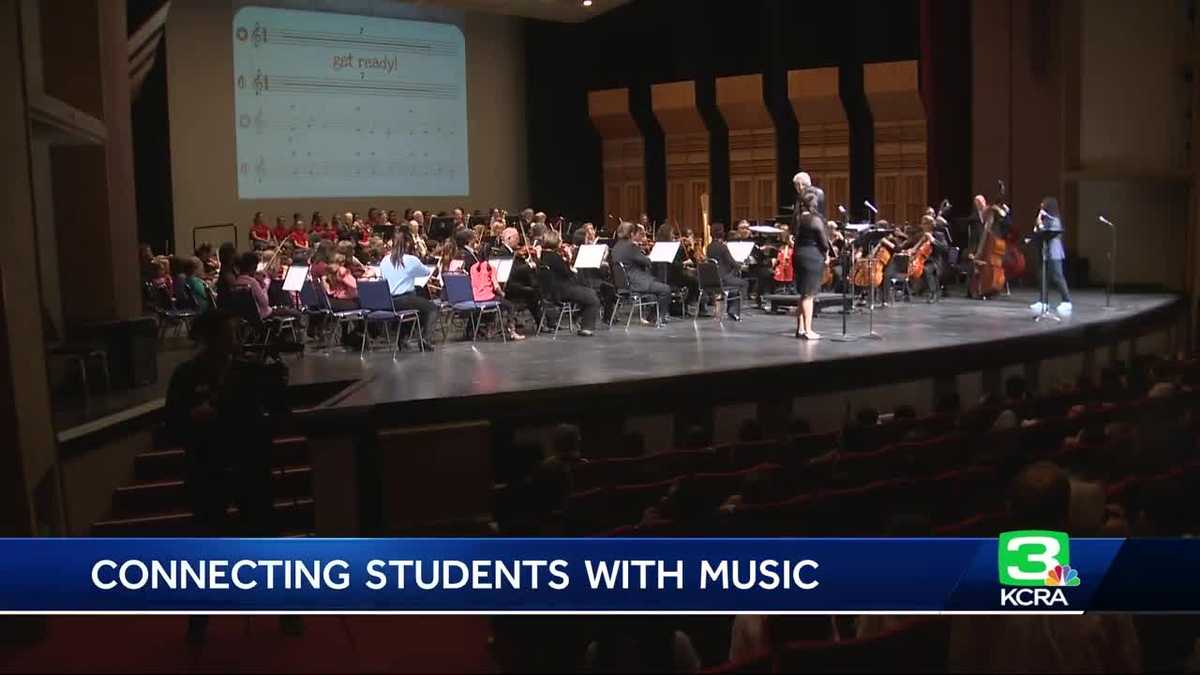 Sacramento Philharmonic Orchestra connects music with students