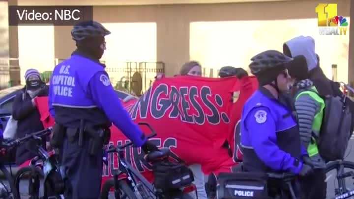Activists block DC traffic for multiple causes