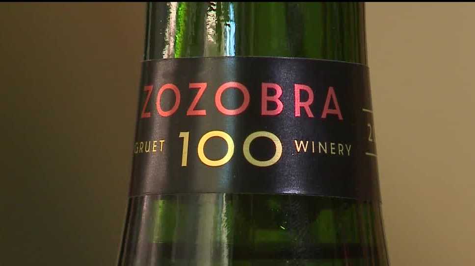 Unique wine bottle for 100th Zozobra
