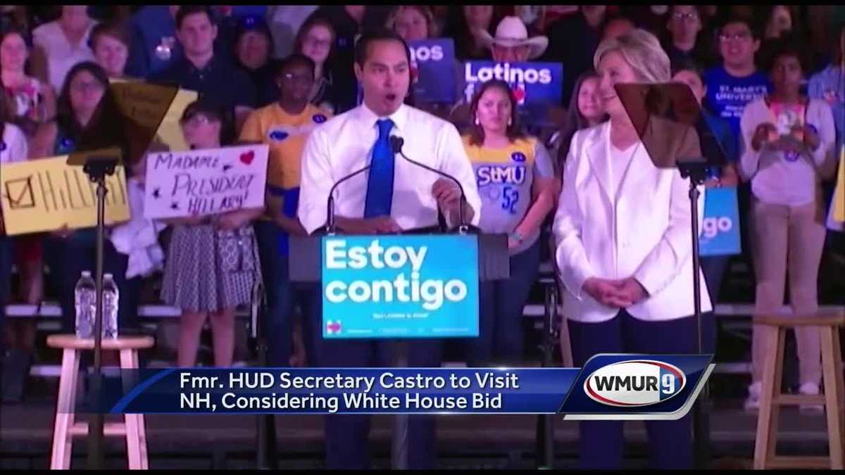 Fmr. HUD Secretary Castro to visit New Hampshire