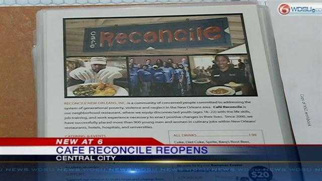 Cafe Reconcile Reopens