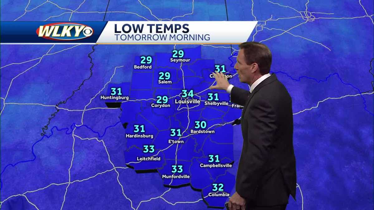Cold weather tonight, then turning warmer