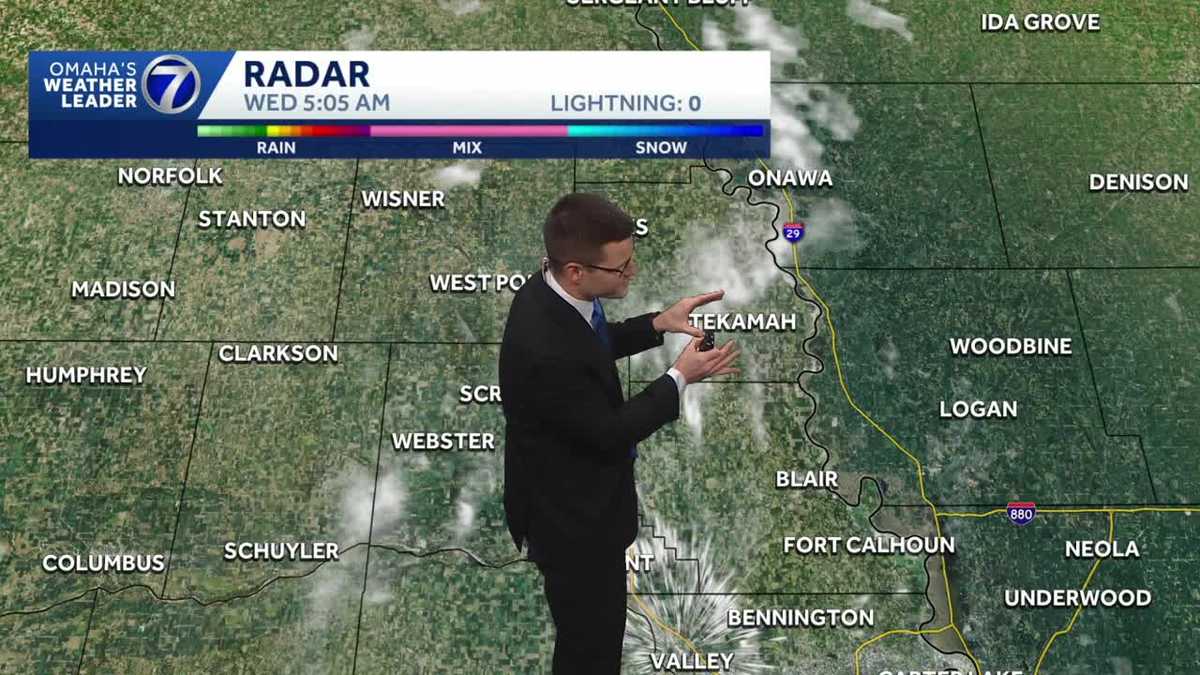 Omaha morning weather forecast for Wednesday, February 4
