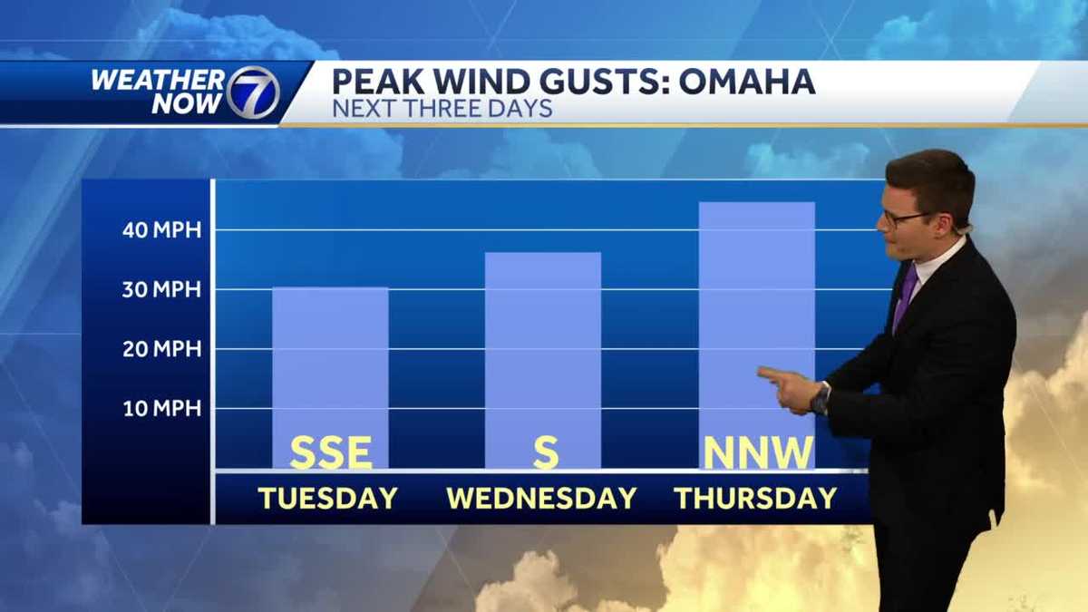 Omaha morning weather forecast for Tuesday, March 14