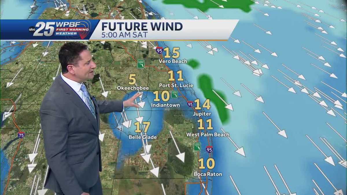 A chilly first day of winter for South Florida