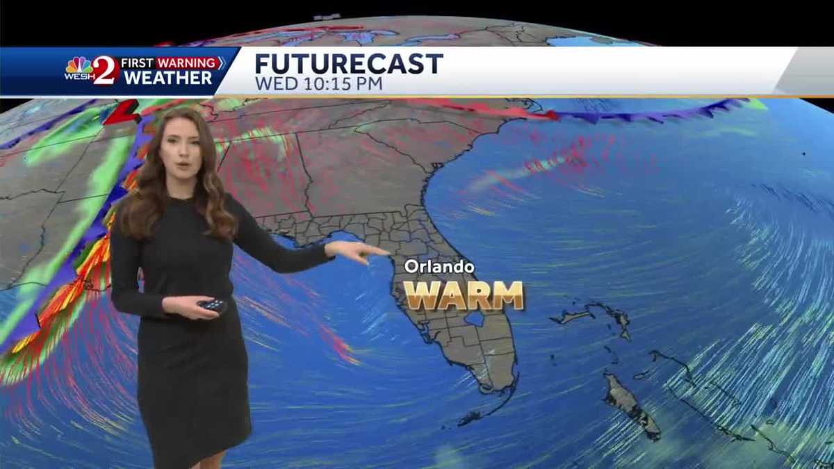 Gorgeous Wednesday but rain on the way