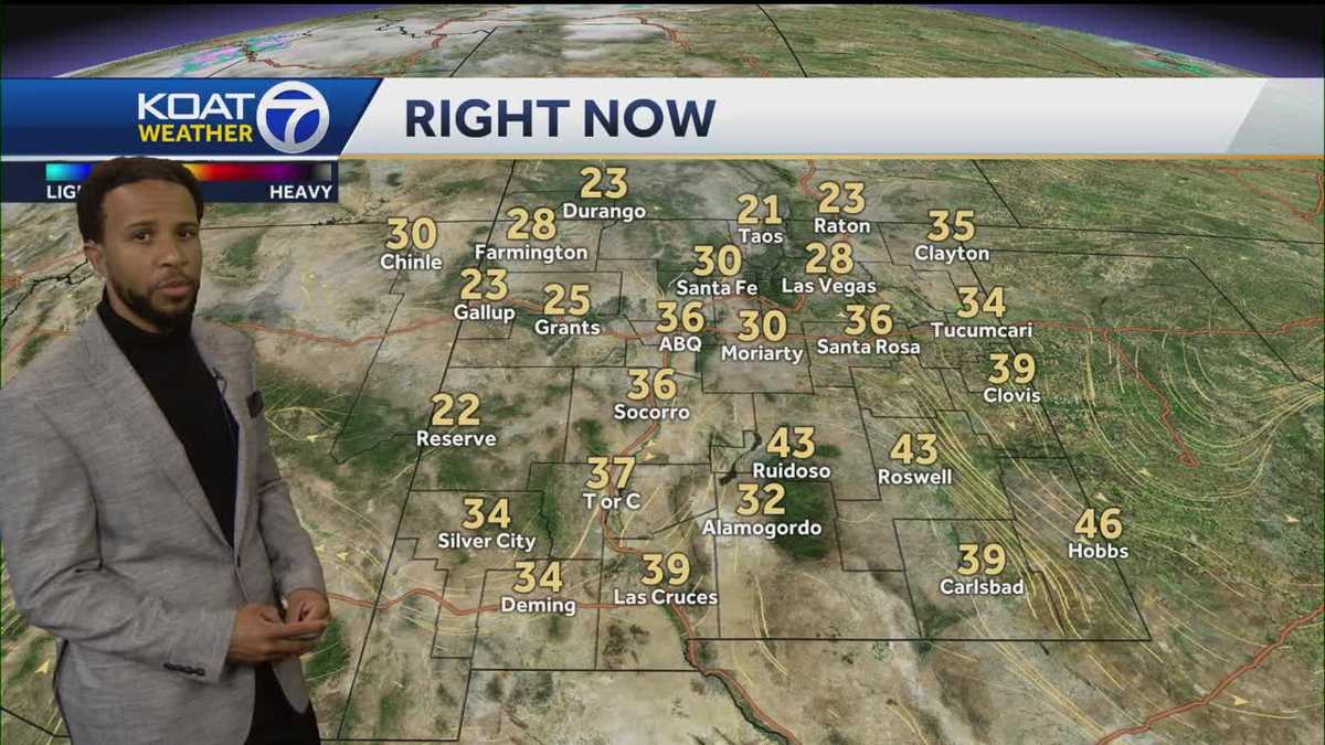 Corey KOAT 7 Weather Forecast for November 10 2024
