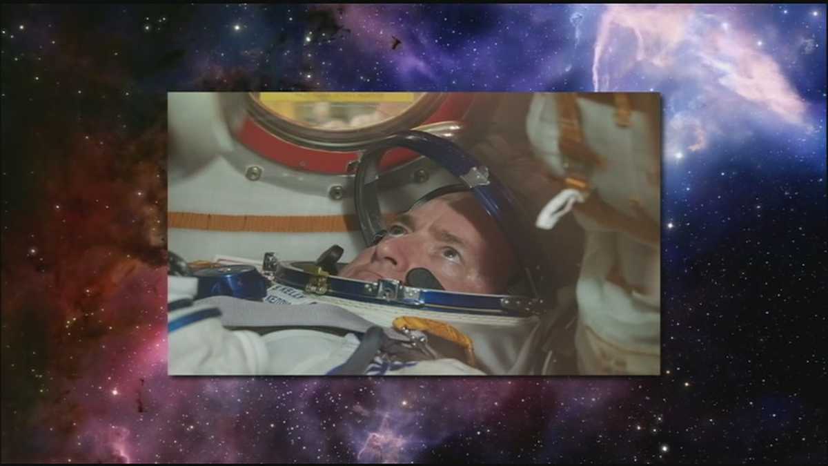 American astronaut prepares for marathon space mission