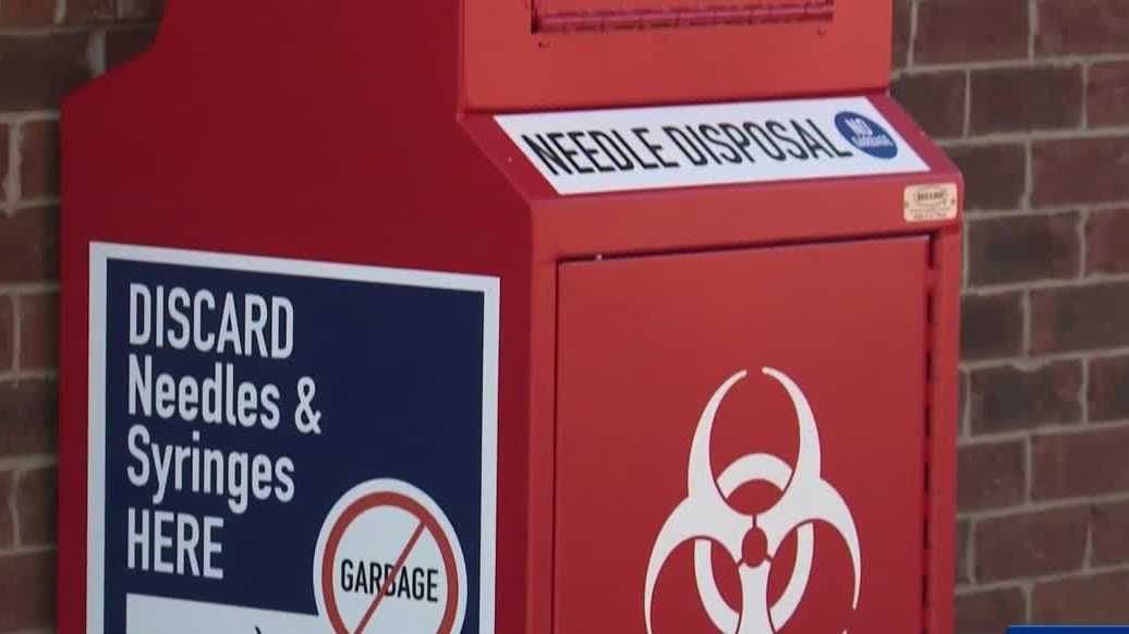 Syringe disposal boxes installed at 3 Louisville Metro parks