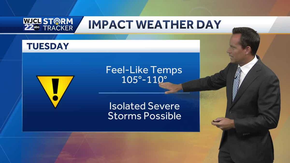 Savannah: Tracking high heat and possible storms
