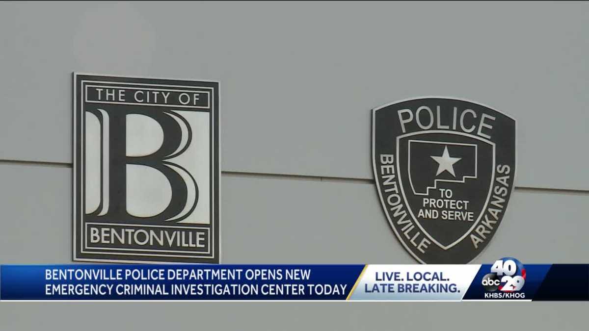 Bentonville police department opens new emergency criminal ...