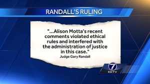 Alison Motta thrown off Anthony Garcia case