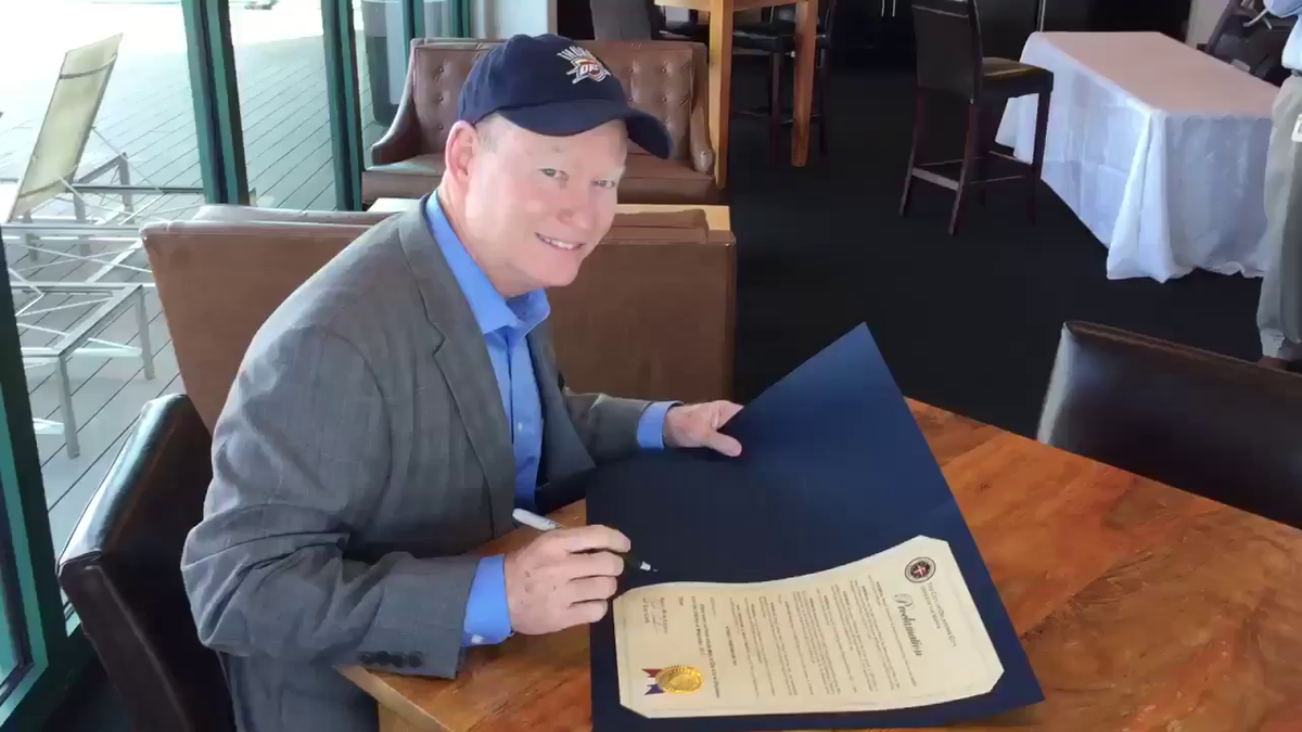 Mayor Mick Cornett: Every day is Russell Westbrook Day in Oklahoma City!
