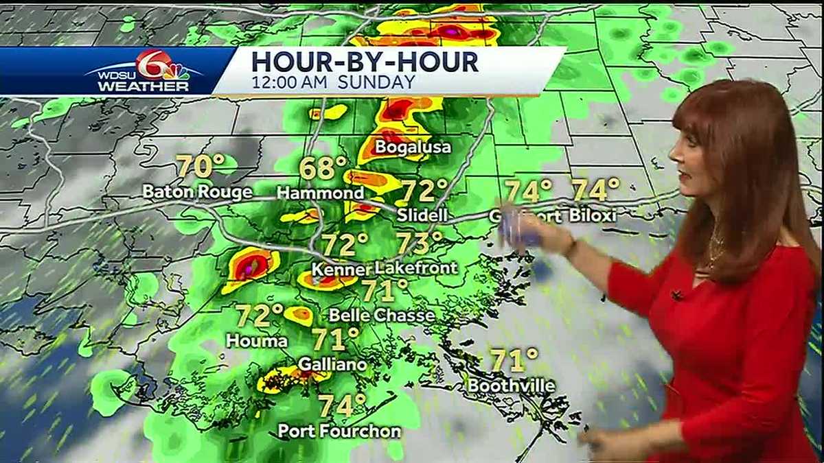 Concern for Severe Storms Saturday Night