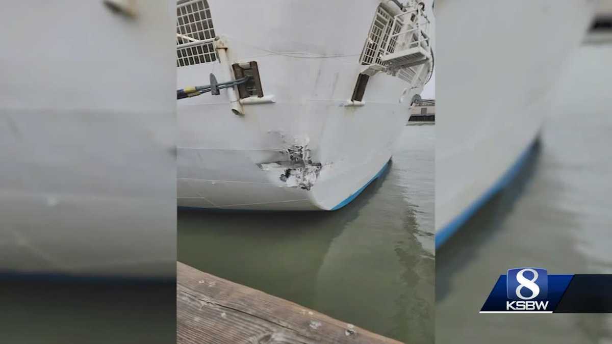 'Smacked into the dock': Cruise ship hits pier while arriving in SF