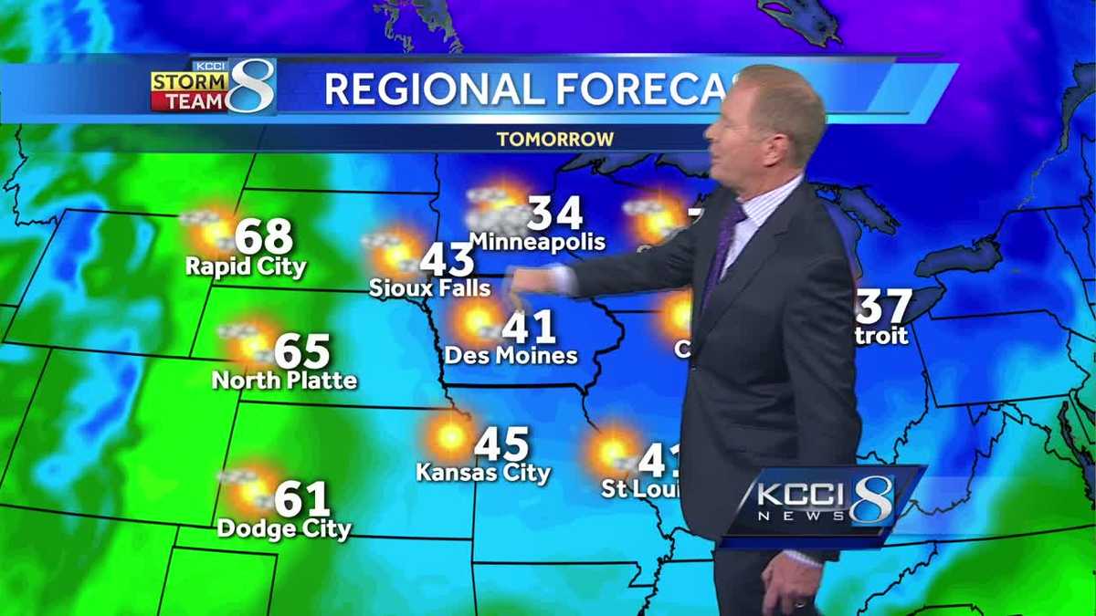 Videocast: Sunny but cold weather Wednesday